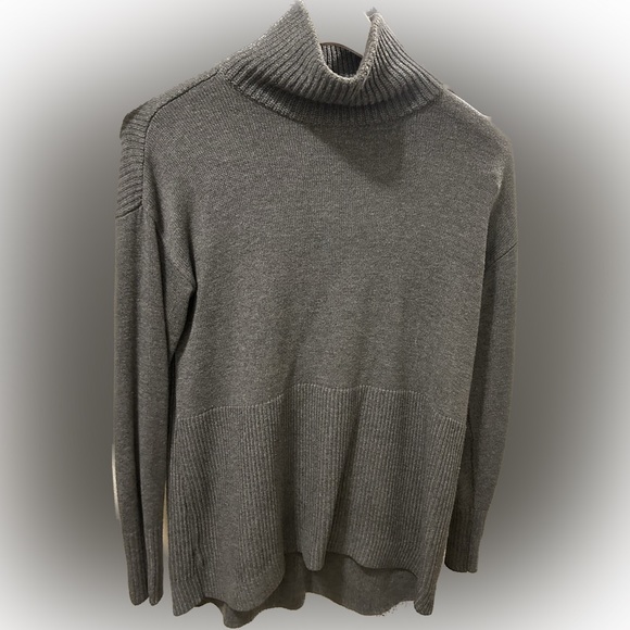 Lou & Grey | Sweaters | Lou Grey Gray Turtleneck Sweater | Poshmark